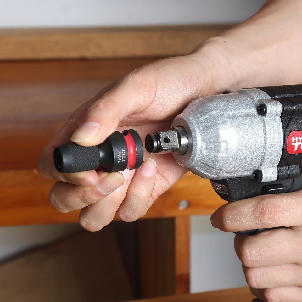 Quick Release Impact Adapter 1/2 inch to 1/4 inch for Socket Driver Set ...