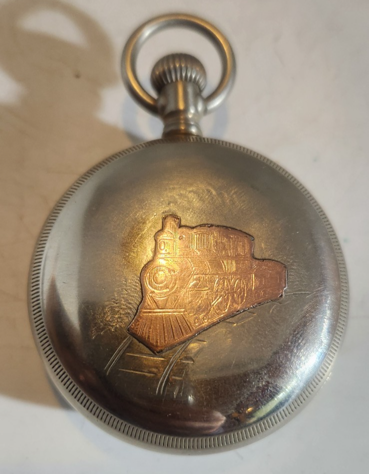 Illinois Watch Co. Salesman Sample Railroad Pocket Watch. 2751863 (2 ...