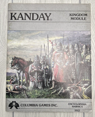 Vintage Kanday Kingdom Module 5012 - 1986 Columbia Games Inc w/ Map ...