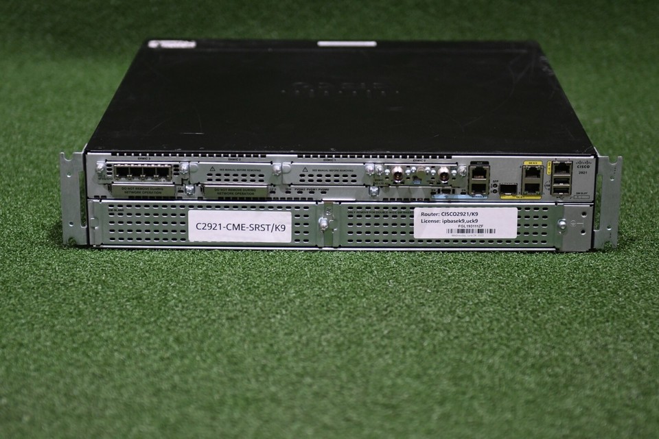 Cisco C2921-CME-SRST/K9 2921 Router UC Lic w/EHWIC-4G-LTE-AU and VIC3 ...