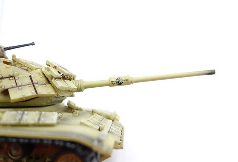 PMA 1/72 M60A1 Patton RISE w/ERA American Express USMC Desert Storm ...