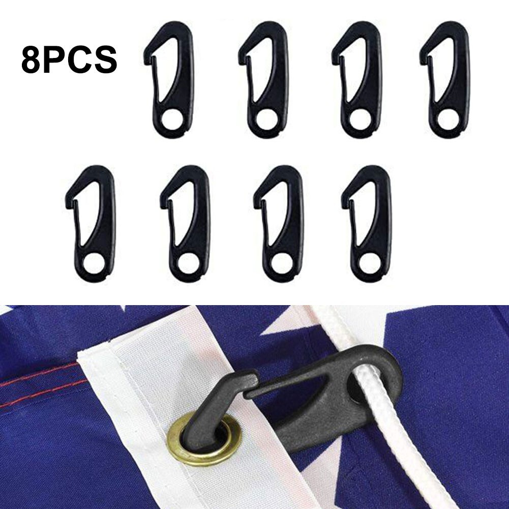 Highly Compatible Flag Attachment Clips Pack of 8 for Standard ...