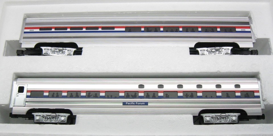 MTH ~ MT-6508 Amtrack 70' Scale Aluminum Sleeper / Diner set | eBay