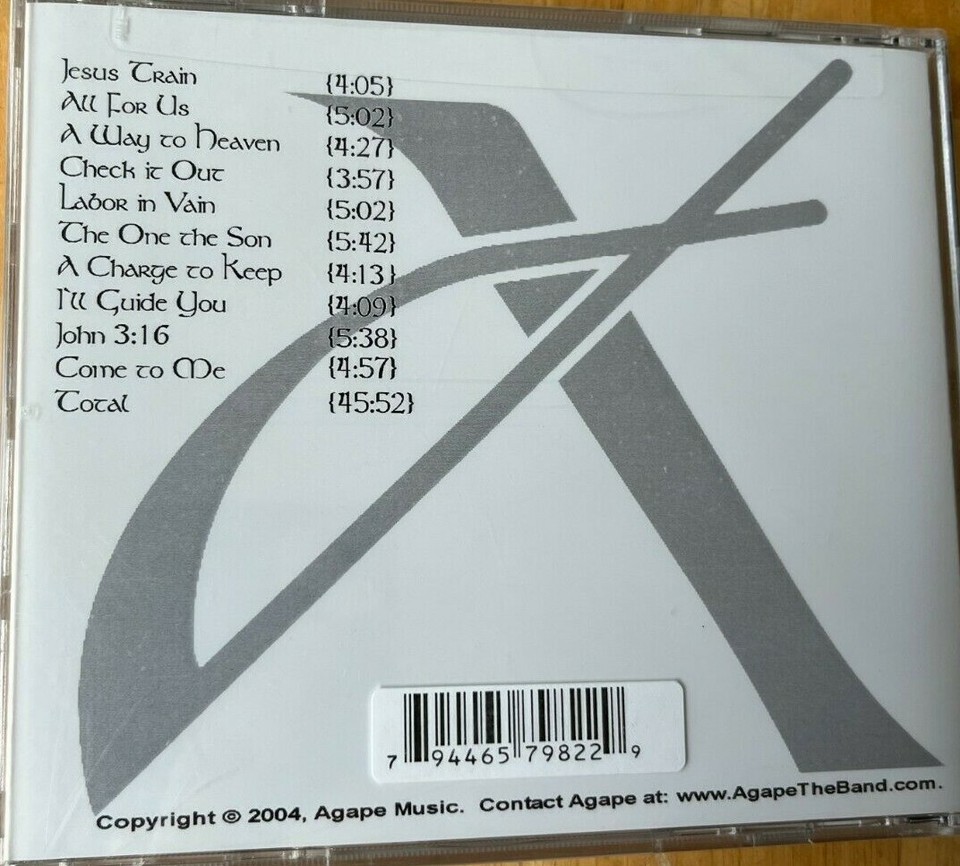 Agape - CD (New/Unopened) 794465798229| eBay