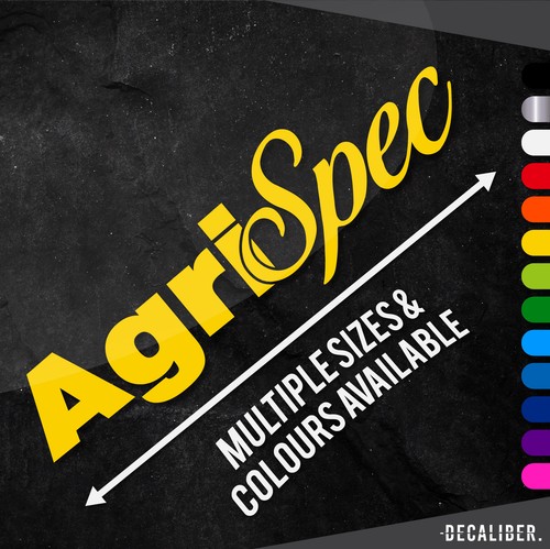 Long Agri Spec Sticker / Decal - Mutliple Colours & Sizes - Funny Car ...