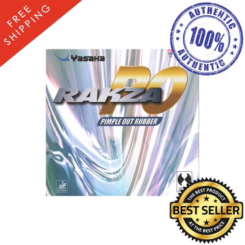 Yasaka Rakza PO Table Tennis and Ping Pong Rubber, Choose Your Color ...