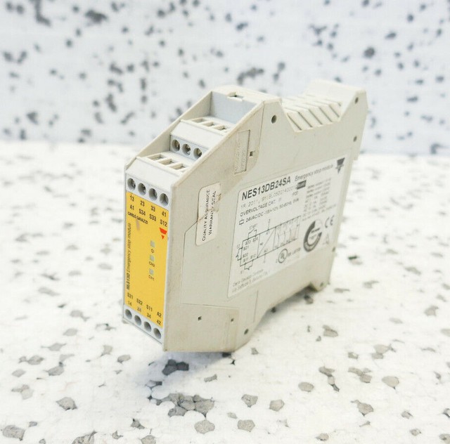 Carlo Gavazzi NES13DB24SA Nes13d Emergency Stop Module 24vac/dc for ...