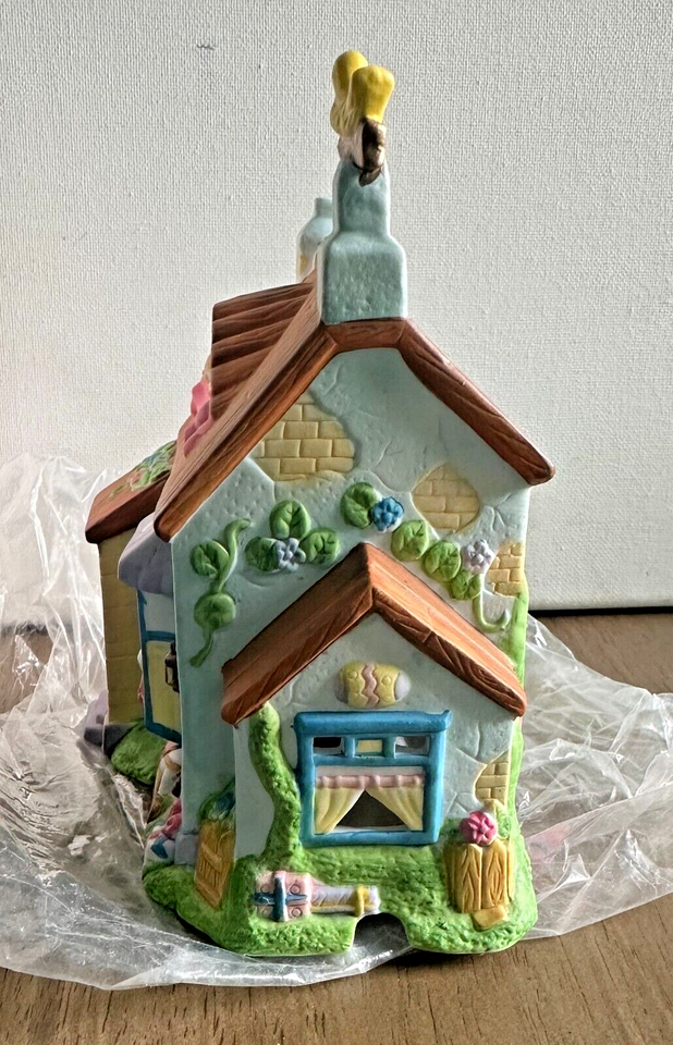 Vintage Cottontale Cottages Easter Village Porcelain ‘Easter House ...
