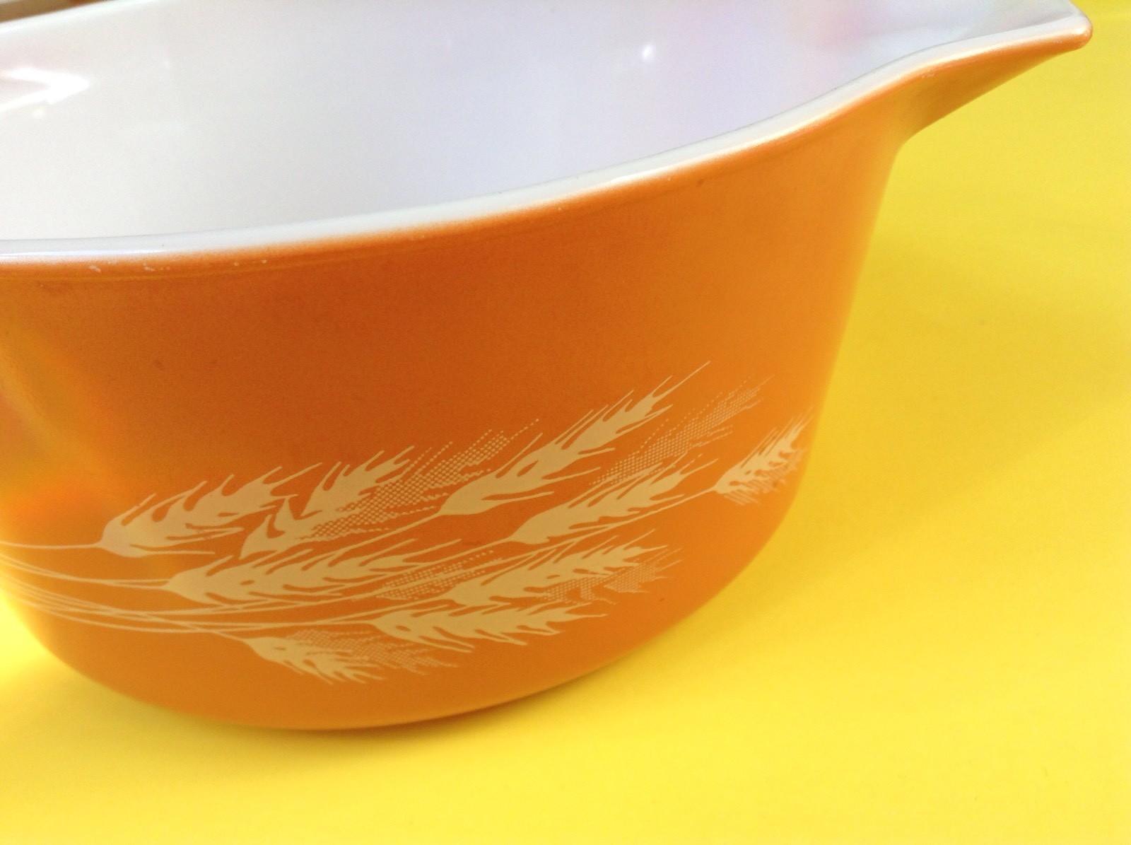Pyrex Corning # 474-B Autumn Harvest Wheat 1.5 Qt. Casserole | eBay
