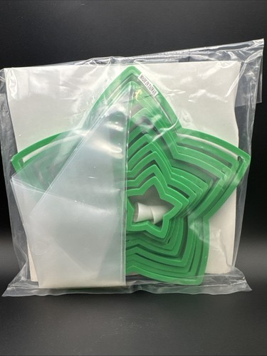 Christmas Tree Cookie Cutter Kit 15-Piece Set w/ Frosting Bags Tips - 2 ...
