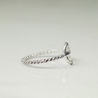 Sterling Silver Anchor Twisted Rope Marine Nautical Ocean Ring Size 8 ...