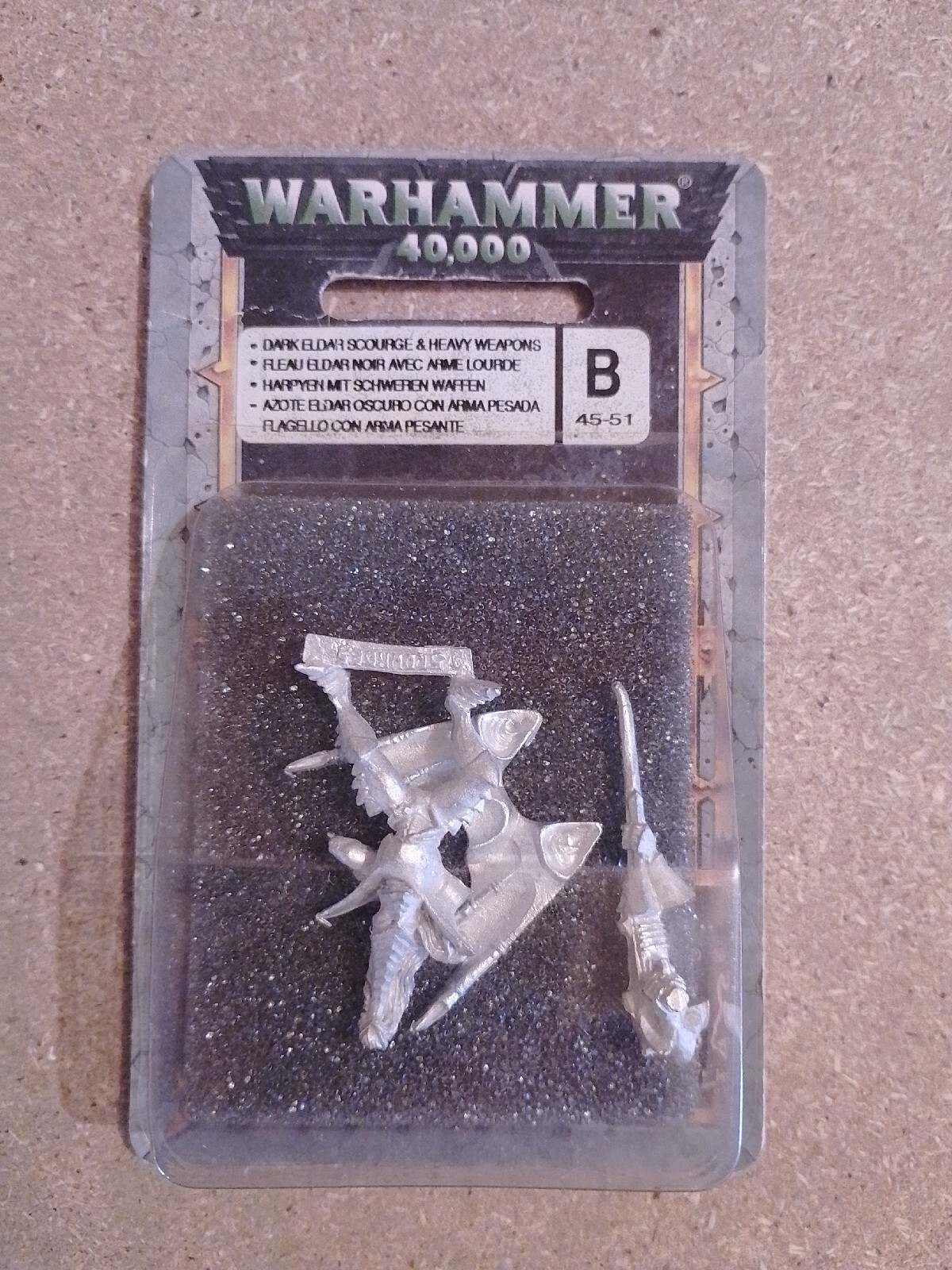 Warhammer 40k Dark Eldar Scourge with Heavy Weapon 2 | eBay