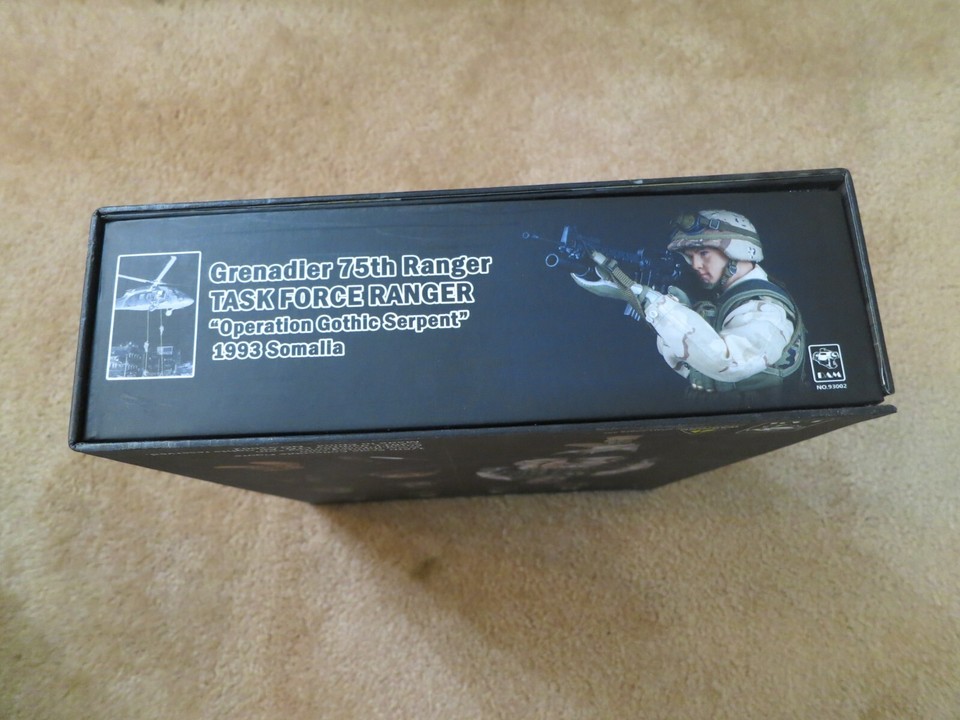 DAM TOYS 75th Ranger Grenadier 'Task Force Ranger' #93002 NEW 1/6th 12 ...