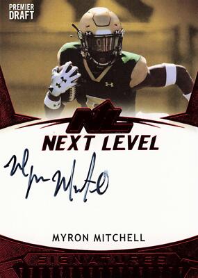 2021 SAGE Premier Draft #21NL-MM Myron Mitchell Autograph Auto Next ...
