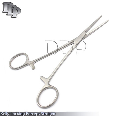 Kelly Forceps Locking Hemostat Forceps Dental Surgical Straight 15cm ...