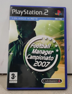 Football Manager Campionato 2007 GIOCO PS2 VERSIONE ITALIANA | eBay
