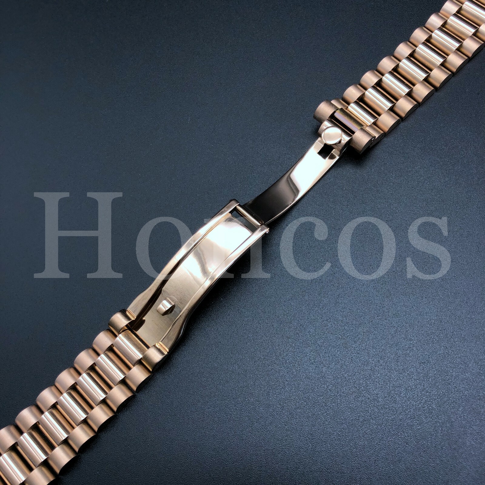 20MM GOLD PRESIDENT WATCH BAND FITS FOR 36MM ROLEX DAY DATE 1801 1802 ...