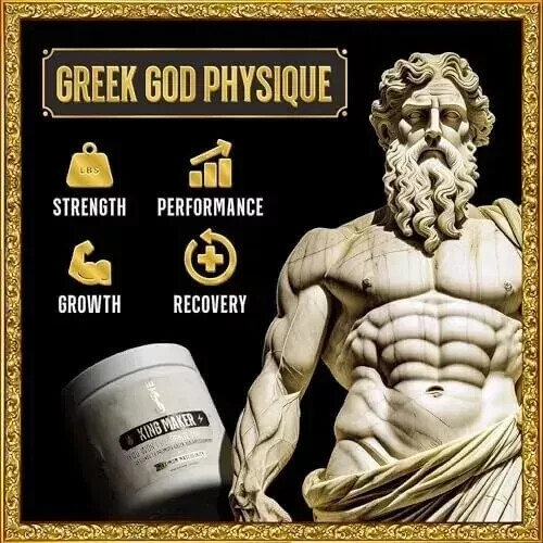 Top Shelf Grind King Maker, 13-in-1 Anabolic Supplement for Men (120 ...