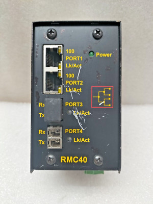RUGGEDCOM RMC40-24-L2L2 INDUSTRIAL ETHERNET SWITCH | eBay