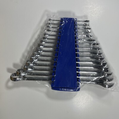 Set of 15 Wrenches 1” down to 1/4” With Wall Mounting Bracket | eBay