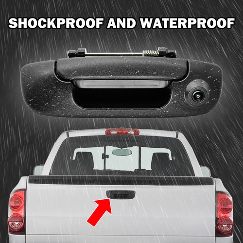 For Dodge Ram 1500 2500 3500 2002-2009 Tailgate Handle Backup Camera ...