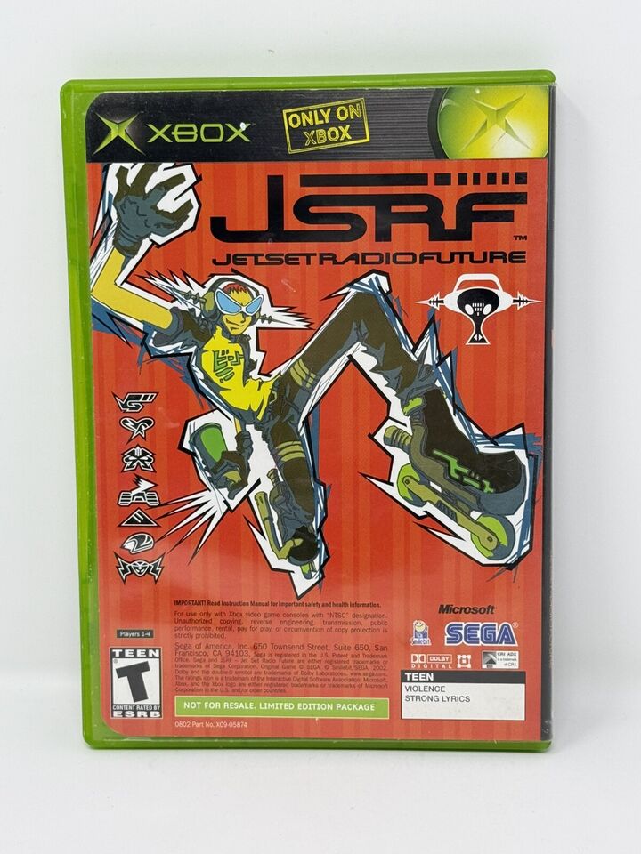 Sega GT 2002 / JSRF - Jet Set Radio Future Combo Pack (Microsoft Xbox ...