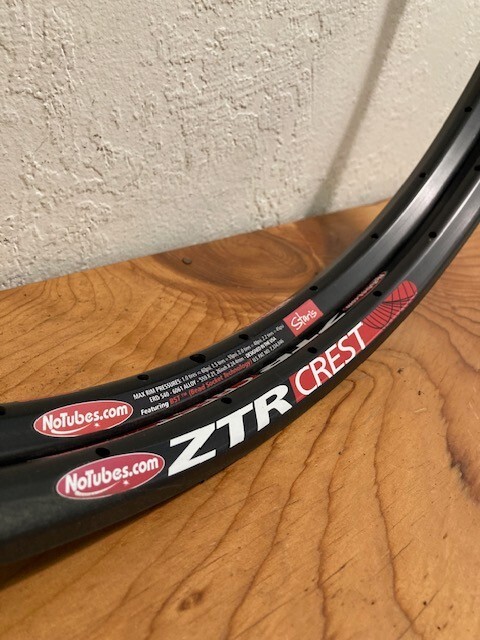 Stan's NoTubes ZTR Crest Disc 32H Black NOS Single Rim | eBay