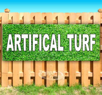 ARTIFICIAL TURF Advertising Vinyl Banner Flag Sign Many Sizes ...