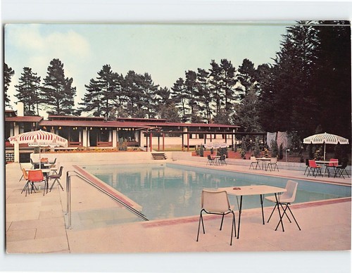 Postcard Pool View Hotel Russley Christchurch NZ | eBay