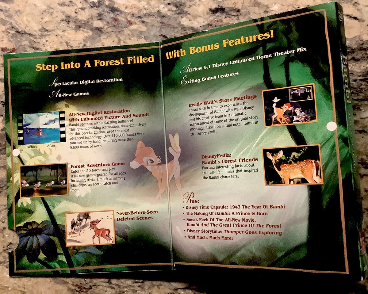 Bambi Dvd Menu Mickey Mouse: Merry & Scary On DVD – SKGaleana