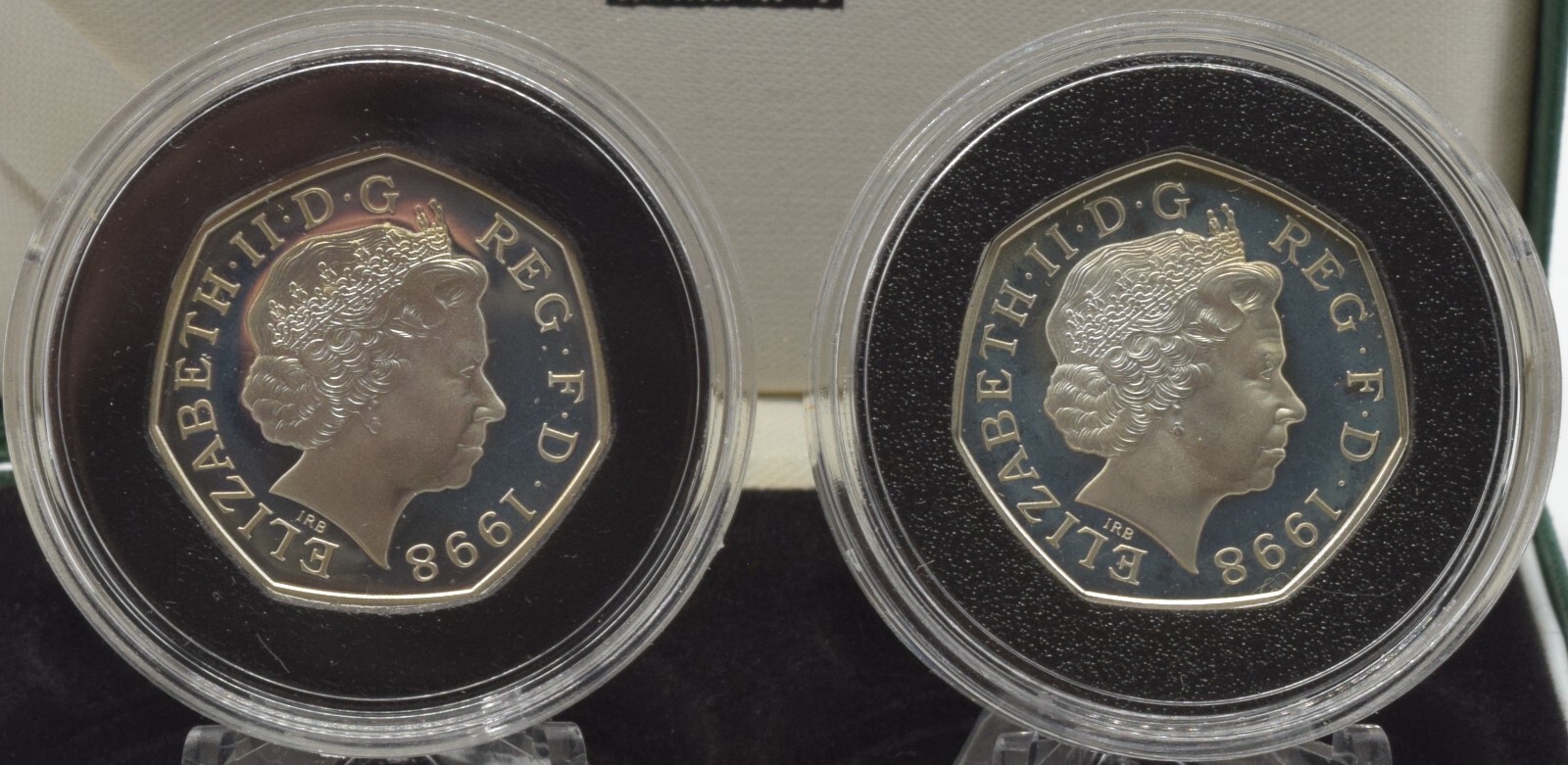 Coin Silver Proof 50p NHS 50p + EEC 1998 Royal Mint Box COA | eBay UK