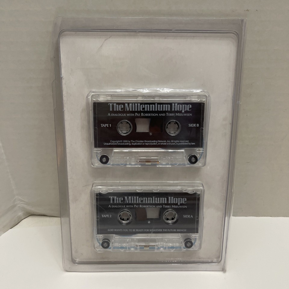 The Millennium Hope Cassette tape Audio Book By Pat Robertson Terry ...