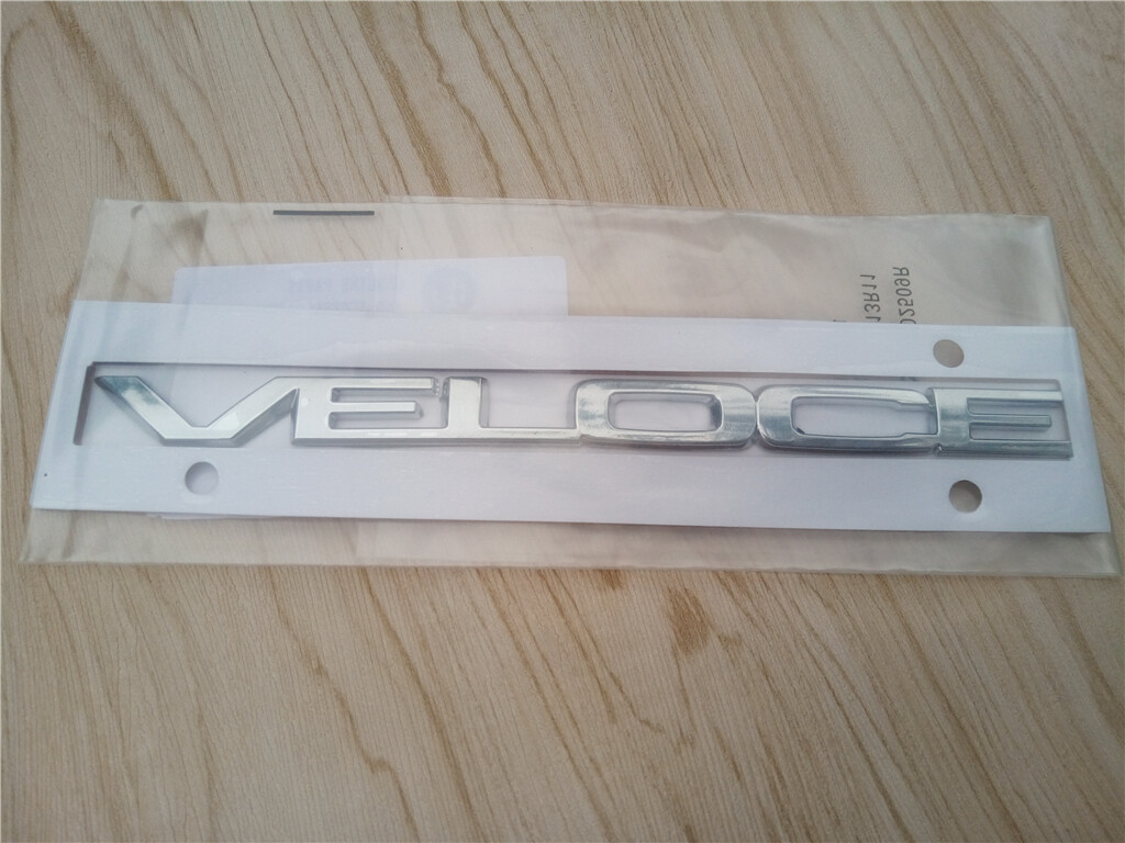 1X Alfa Romeo Guilia 280HP Veloce Chrome Emblem Badge New 50544414 | eBay