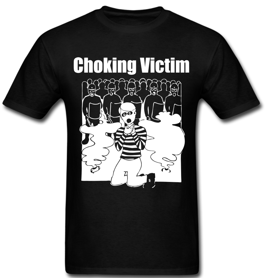 Choking Victim T shirt Hardcore Punk Rock Ska Anarcho | eBay