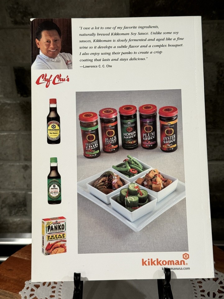 Chef Chu's "Celebrating Your Place At Our Table" COOKBOOK Lawrence C. C ...