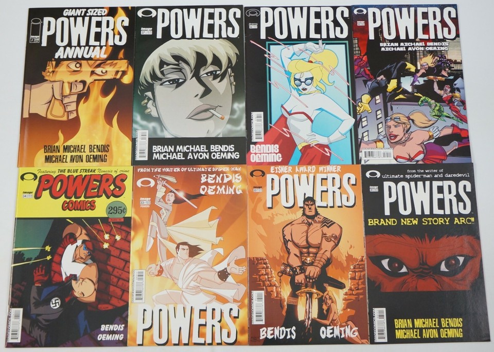 Powers #1-37 VF/NM complete series + Annual - Brian Bendis - Michael ...