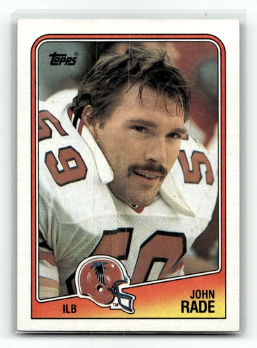1988 Topps Football #393 John Rade Atlanta Falcons | eBay