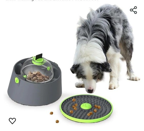 New Multifunction Slow Rotating Ball Feeder, Cage Lick Plate Crate ...