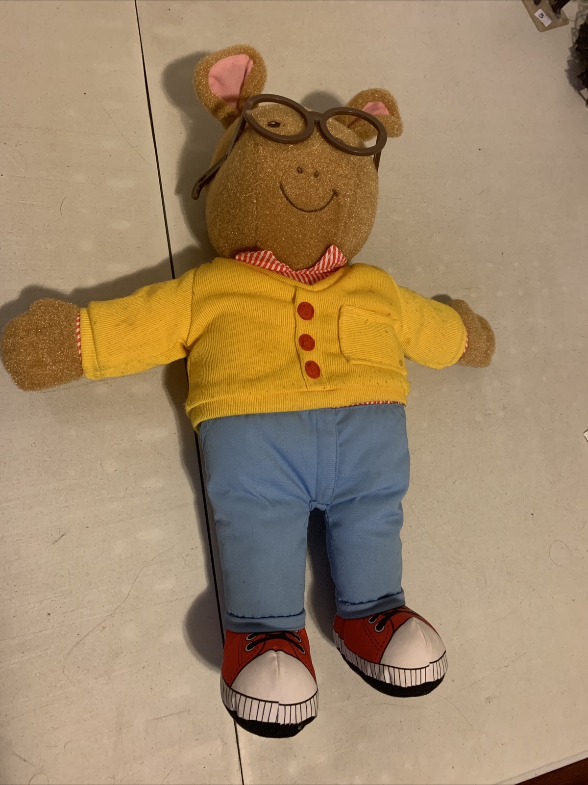 Arthur Plush Working 1996 Playskool Vintage Talking Toy Doll 17" Tall ...