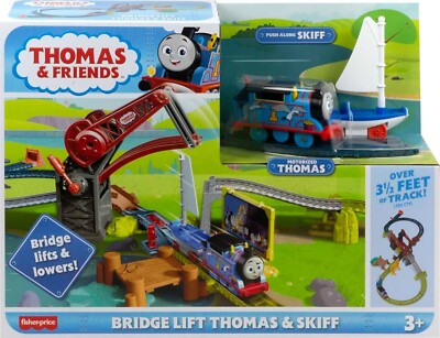 Thomas & Friends Bridge Lift Thomas & Skiff Playset Motorised Train New ...
