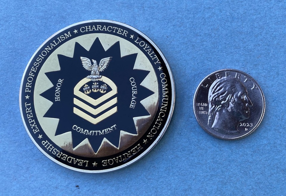 US NAVY CHALLENGE COIN - CHIEF PETTY OFFICER (CPO) GUANTANAMO | eBay