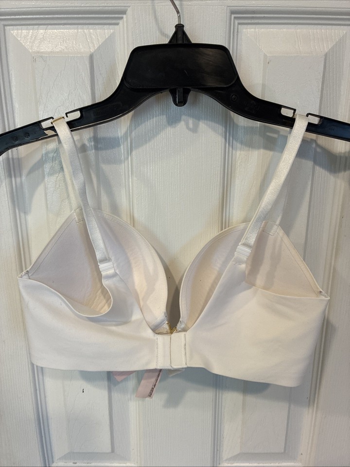 Women’s Victoria’s Secret White Push Up Bra Size 34D/D75 | eBay