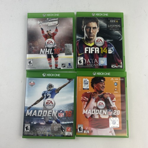 Xbox One Game Lot Of 4 - EA Sports Madden 16,20 NHL 16 FIFA 14 | eBay