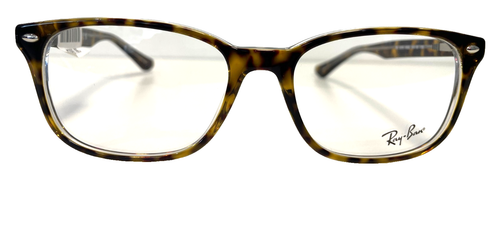 Ray-Ban Eyeglasses Frames RB5375 5082 Havana on Transparent Full Rim 56 ...
