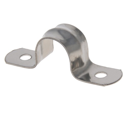5-14mm Two Hole Pipe Strap Clamp Fastener Stainless Steel U-Tube ...