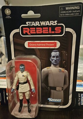 KENNER STAR WARS VINTAGE COLLECTION REBELS GRAND ADMIRAL THRAWN VC296 2 ...