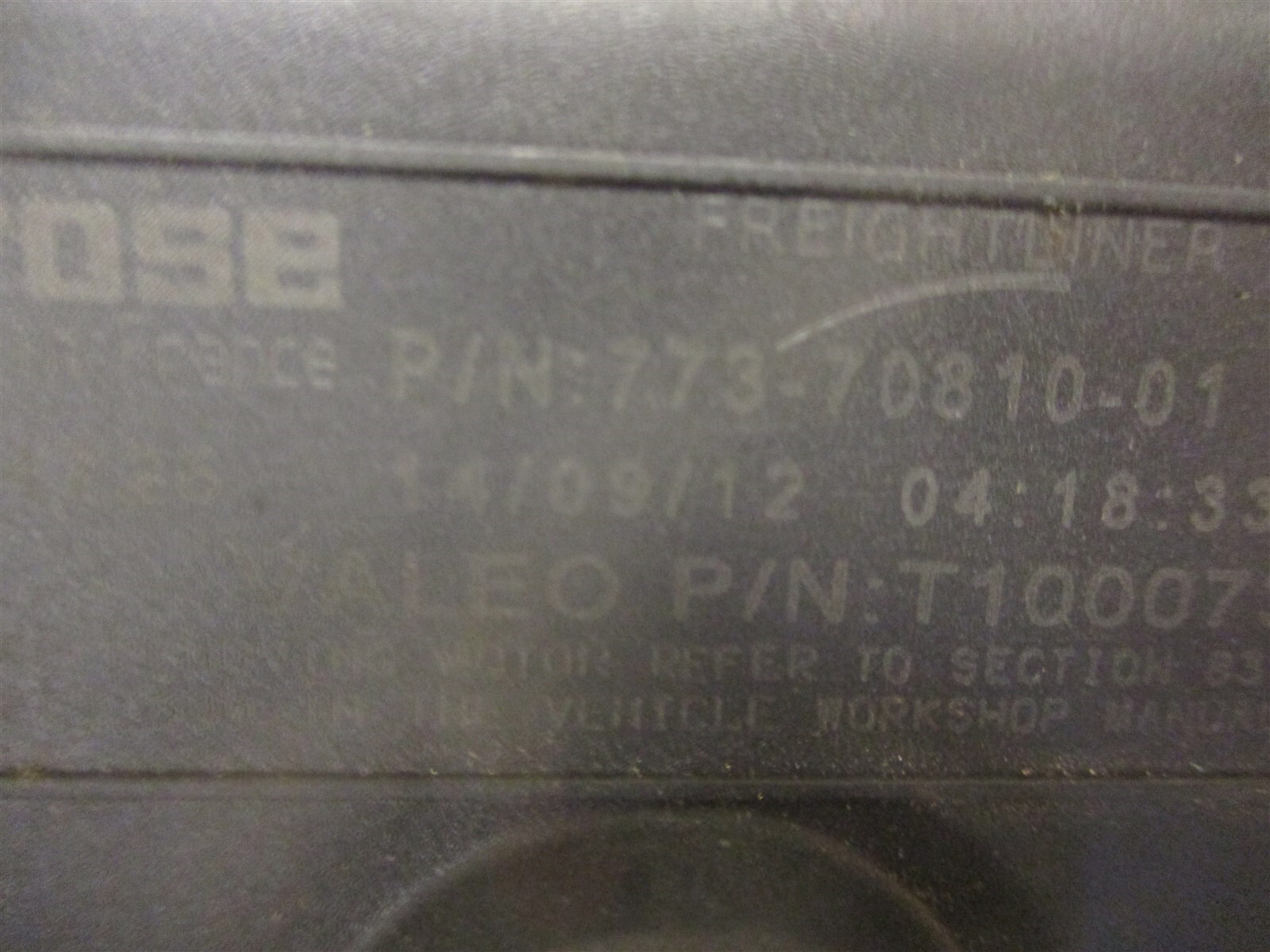 773-70810-01 BROSE BLOWER MOTOR FOR FREIGHTLINER M2 106 3973A MEI ...