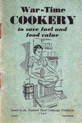 War Time Cook ery Book Kitchen Chef Sausage Recipes Antique House Wife ...