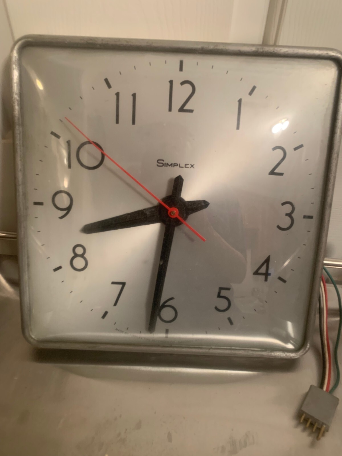 Vintage Simplex Wall Clock, 804-0531 - AB dl | eBay