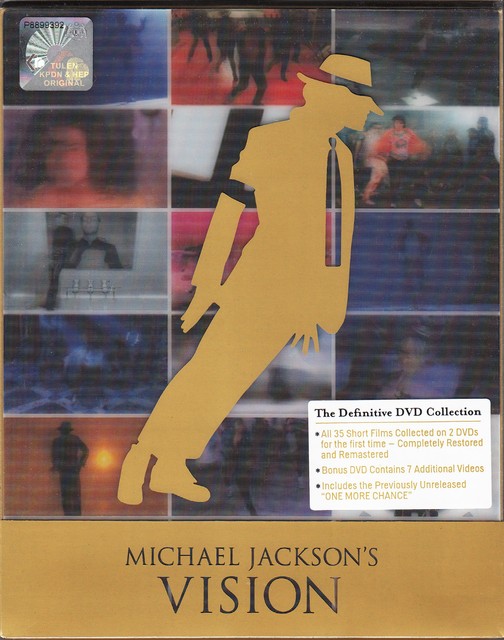 Michael Jacksons Vision (DVD, 2010, 3-Disc Set, Deluxe Vision) for sale ...